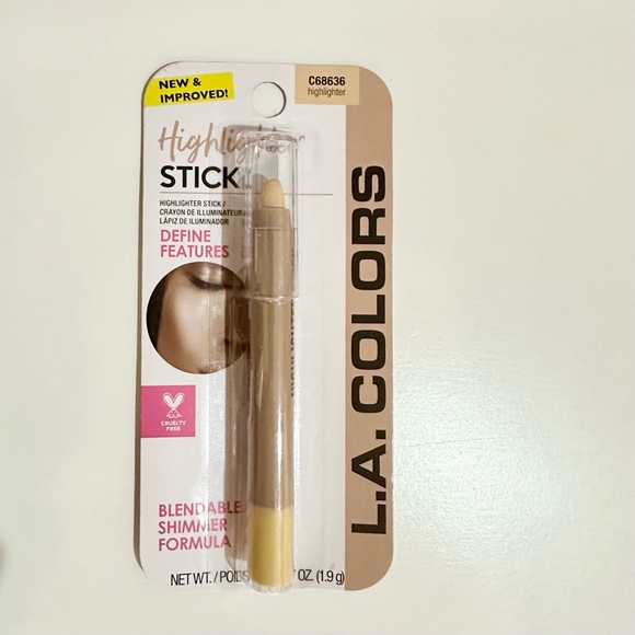L.A. Colors | Makeup | Nwt La Colors Highlighter Stick For Eyes Cheeks ...